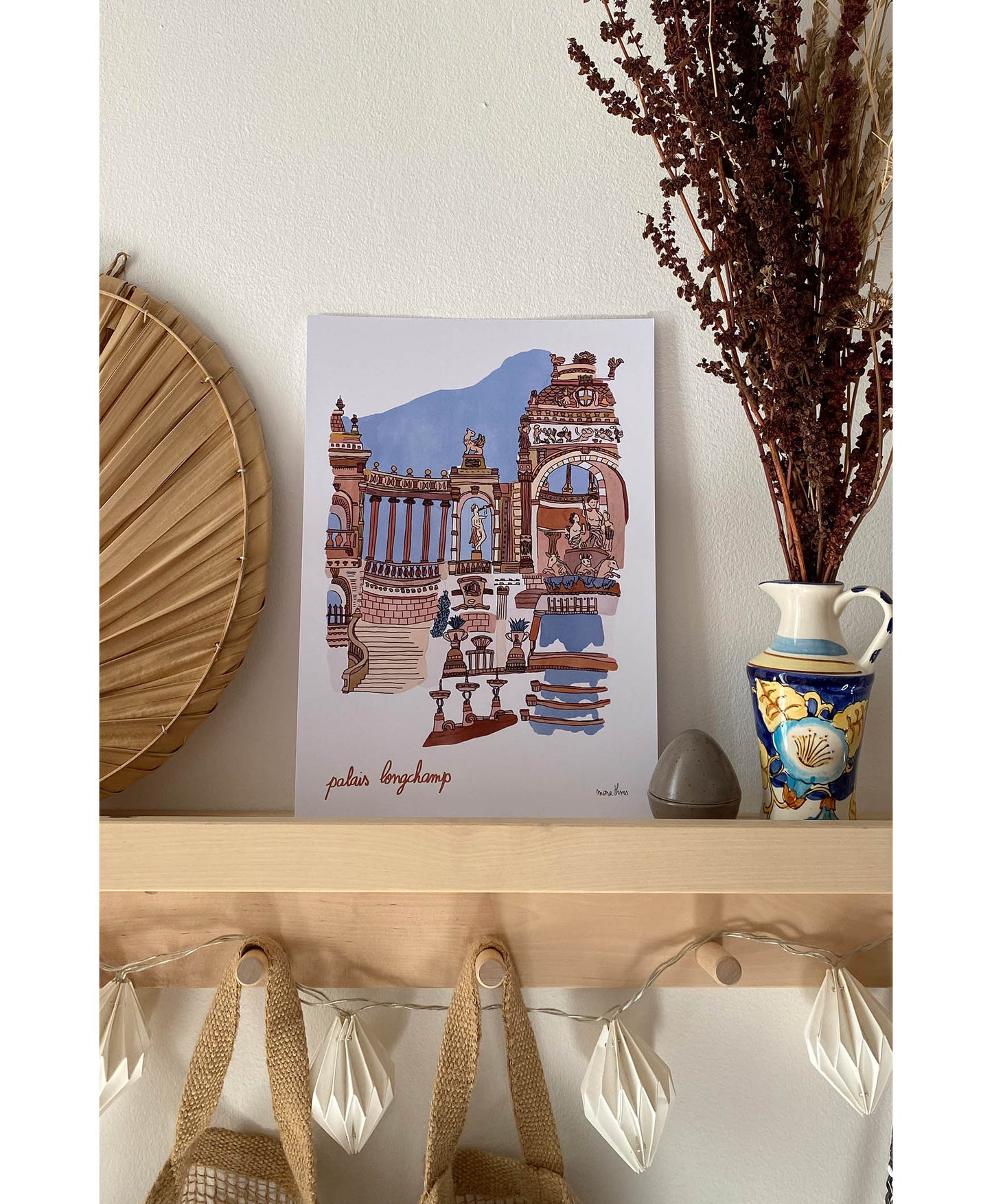 Affiche - Palais Longchamp - Marseille - Mona Thomas – JOG | Maison d ...